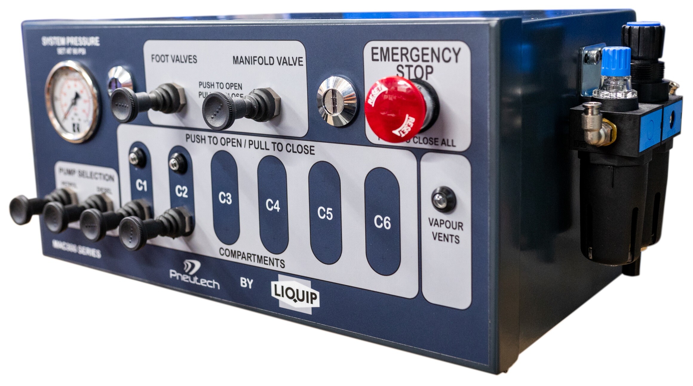 Manifold Air Control Boxes (pneumatic control)